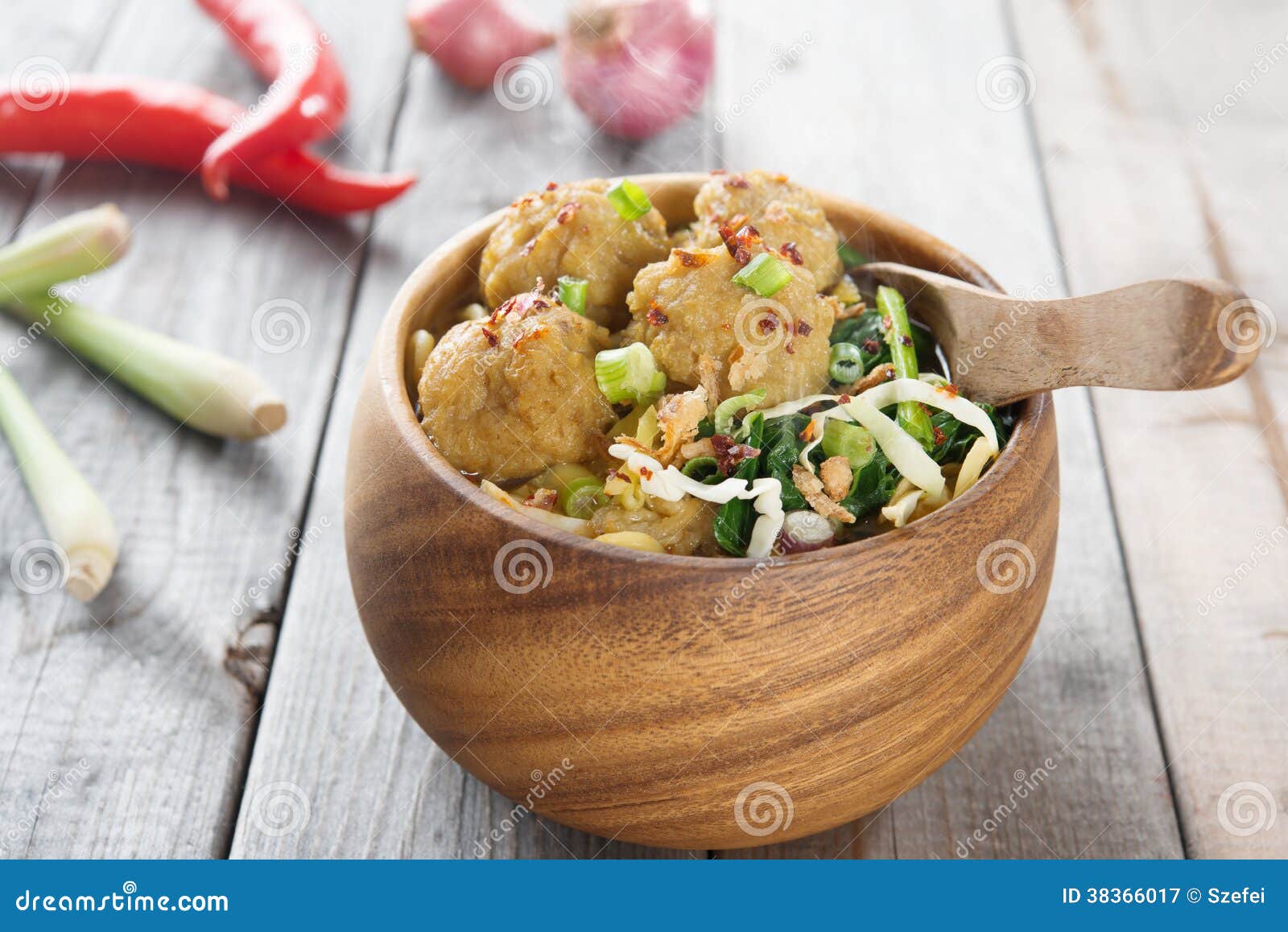 Indonesian food mee bakso stock image. Image of main - 38366017