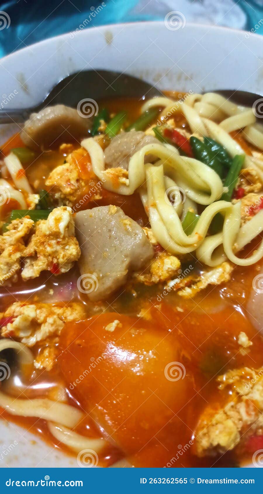 Indonesian Food Named Seblak Stock Image - Image of seblak, name: 263262565