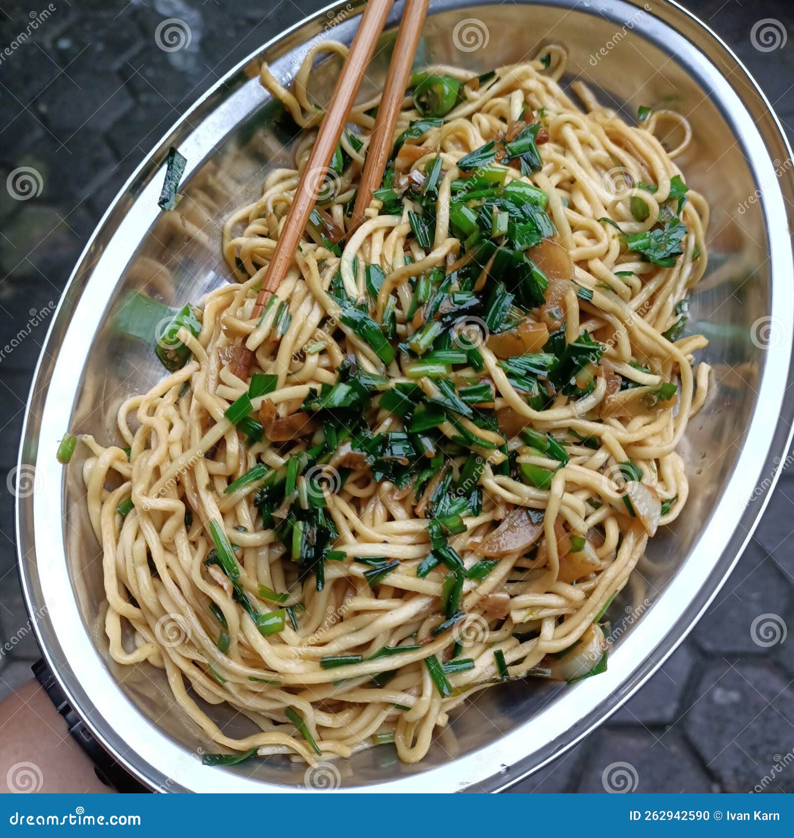 Indonesian Fried Noodles stock photo. Image of fried - 262942590