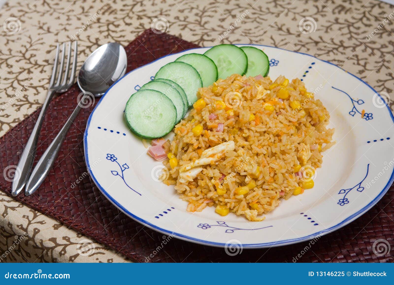 Indonesian fried rice stock image. Image of nasi, friedrice - 13146225