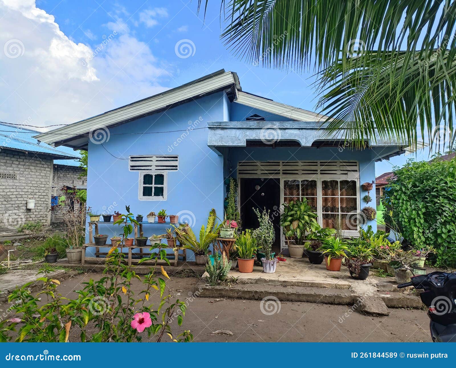 Indonesian House from North Moluccas Classic Stock Image - Image of ...