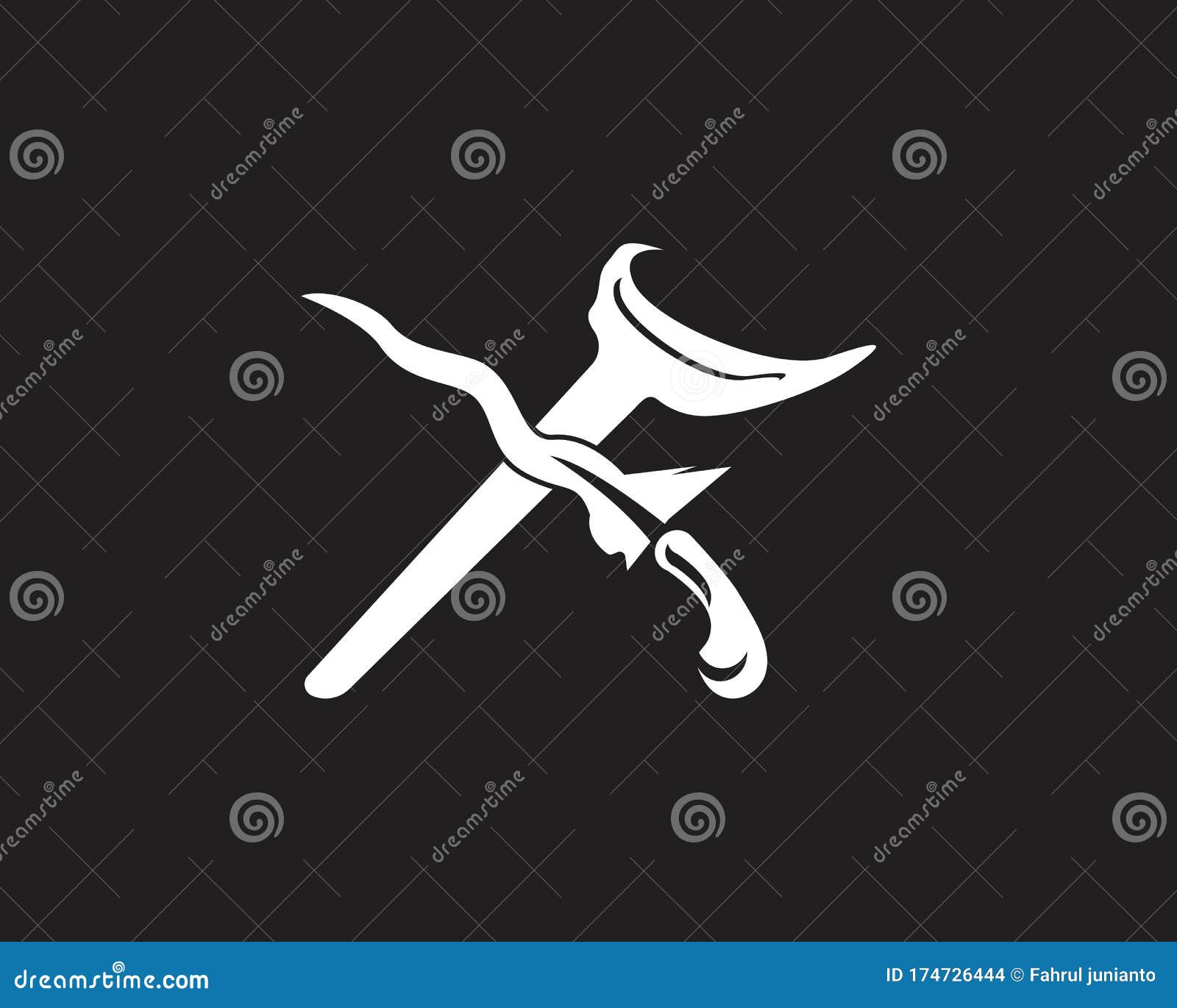 Indonesian Kris Symbol Vector Illustration | CartoonDealer.com #256455986