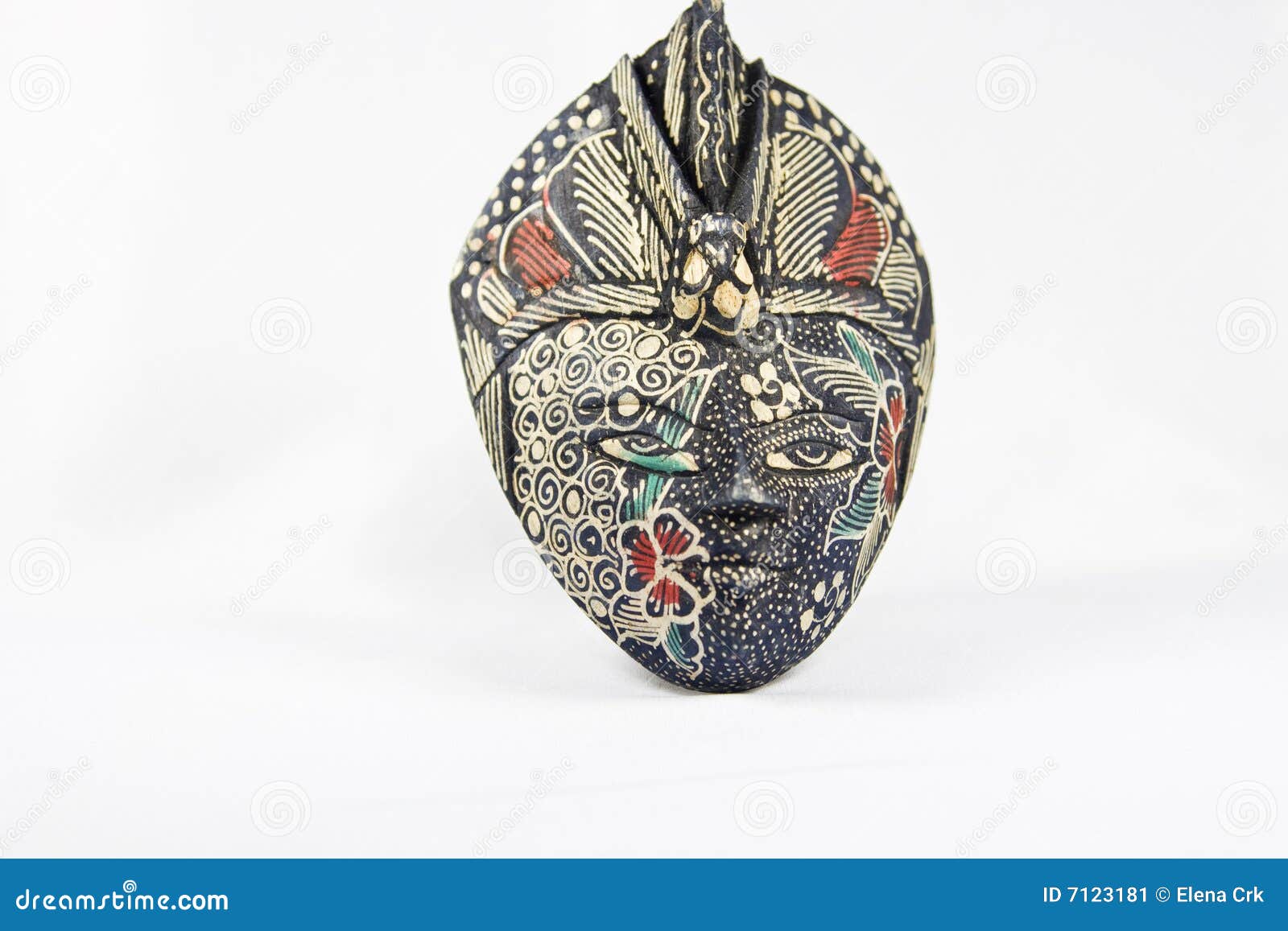 Indonesian Mask stock image. Image of indonesia, asia - 7123181