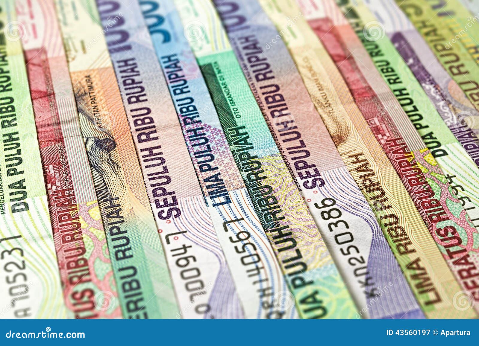 Indonesian Money Rupiah stock image. Image of investment - 43560197