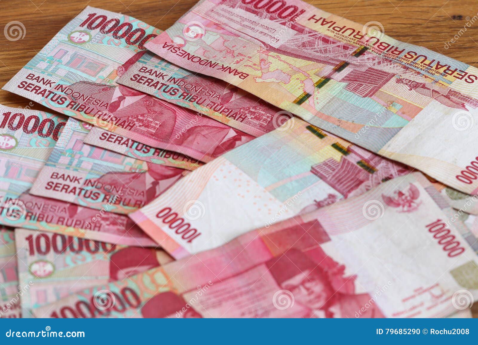 Indonesian money / Rupiah stock photo. Image of commerce - 79685290