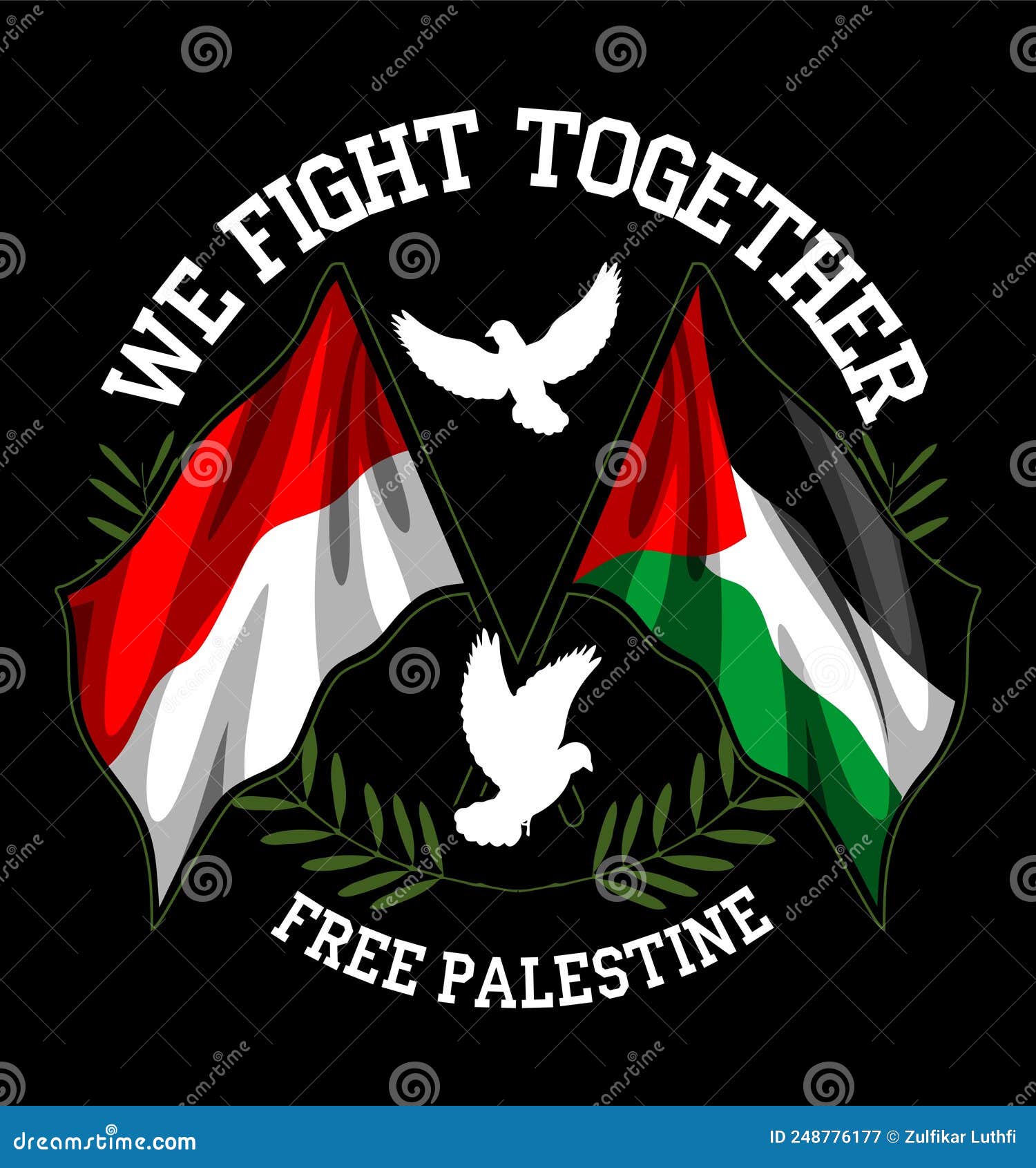 Free Palestine Vector Template Stock Vector - Illustration of icon ...