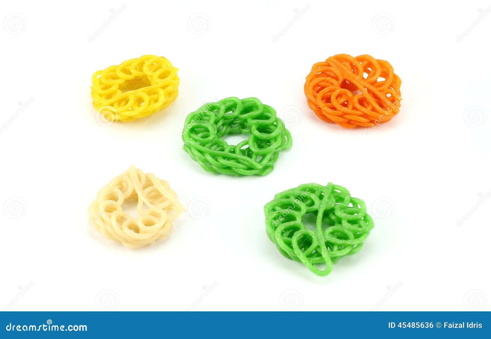 Indonesian Raw Tapioca Crackers Stock Photo - Image of southeast ...