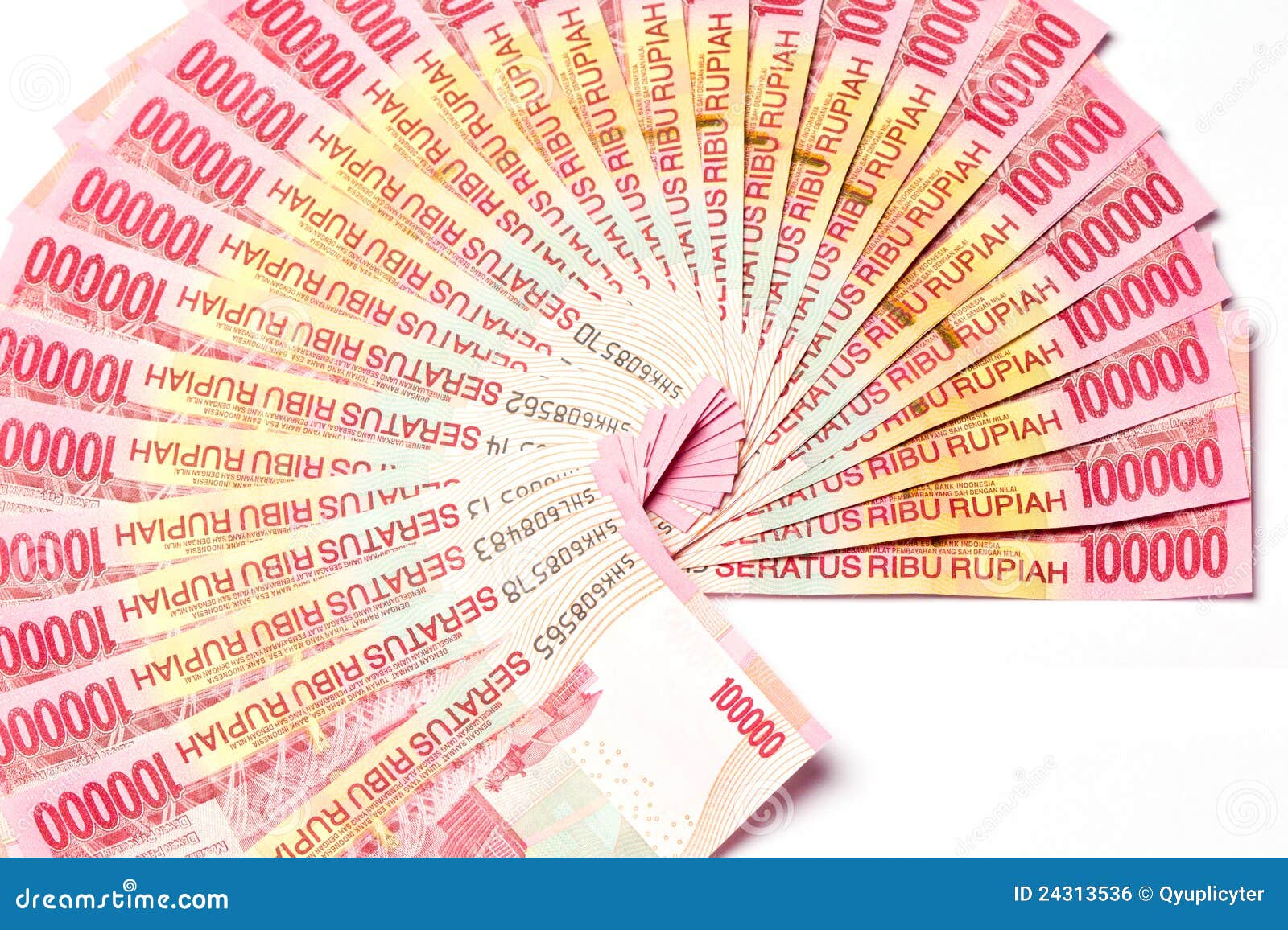Indonesian Rupiah stock photo. Image of currency, paper - 24313536