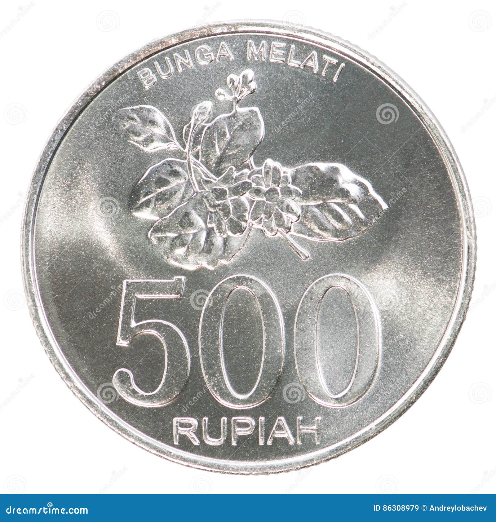 Indonesian rupiah coin stock image. Image of finance - 86308979
