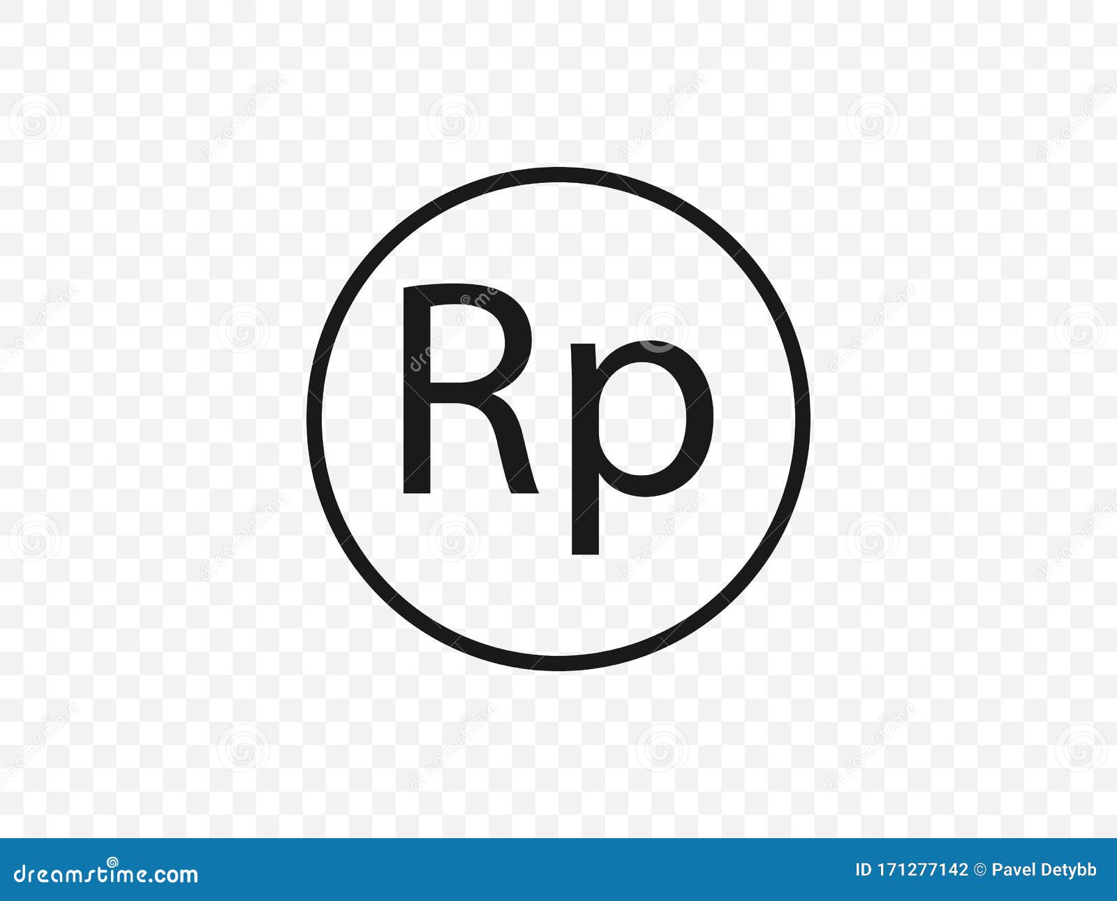 Indonesian Rupiah Icon. Vector Illustration, Flat Design Stock ...