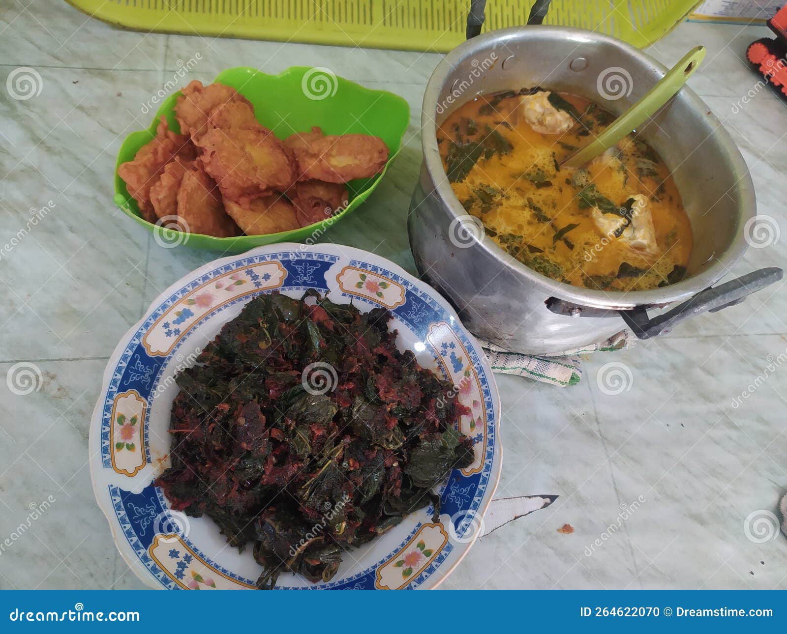 Indonesian breakfast menu stock photo. Image of today - 264622070