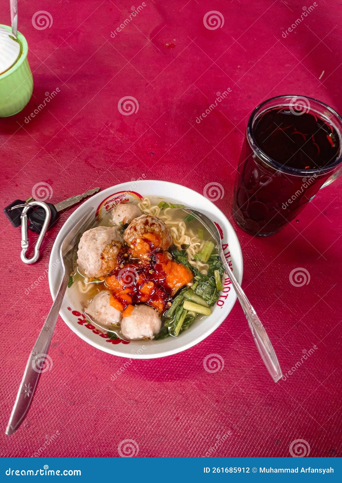 Indonesian Special Food Bakso Editorial Photography - Image of food ...