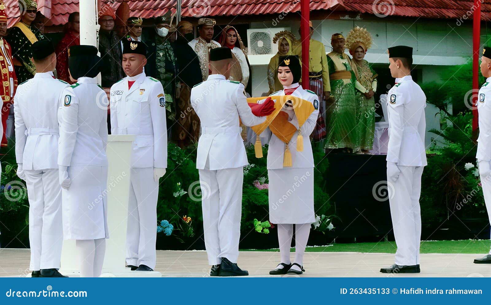 Indonesian State Flag Ceremony Editorial Stock Photo - Image of ...