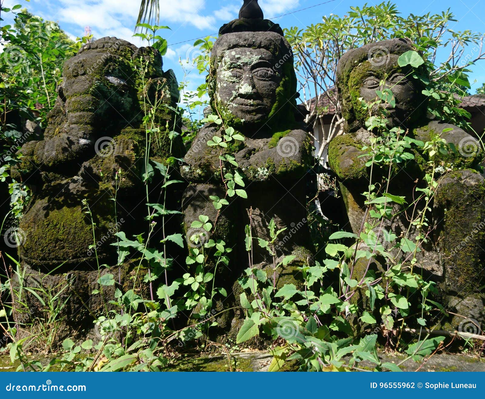 The Indonesian Statues Of The Deities Stock Photography | CartoonDealer ...
