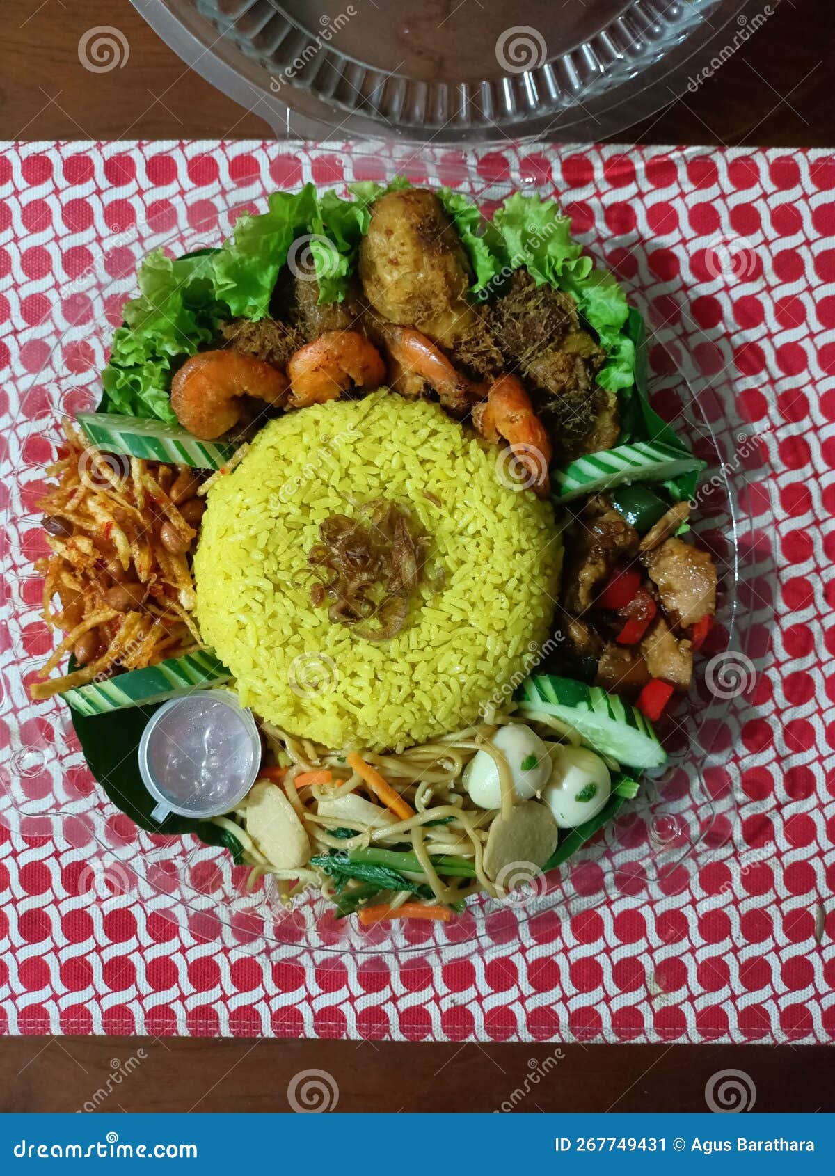 Indonesian Traditional Dish from the Island of Java is Called Nasi ...