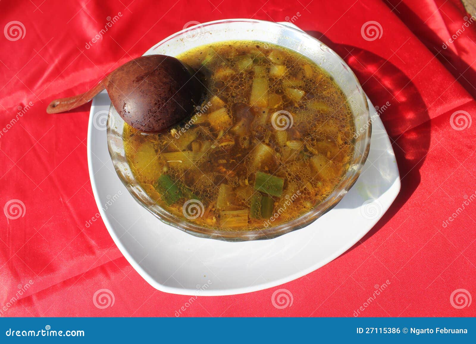 Indonesian Traditional Food Rawon Stock Photo - Image of garlic, beef ...
