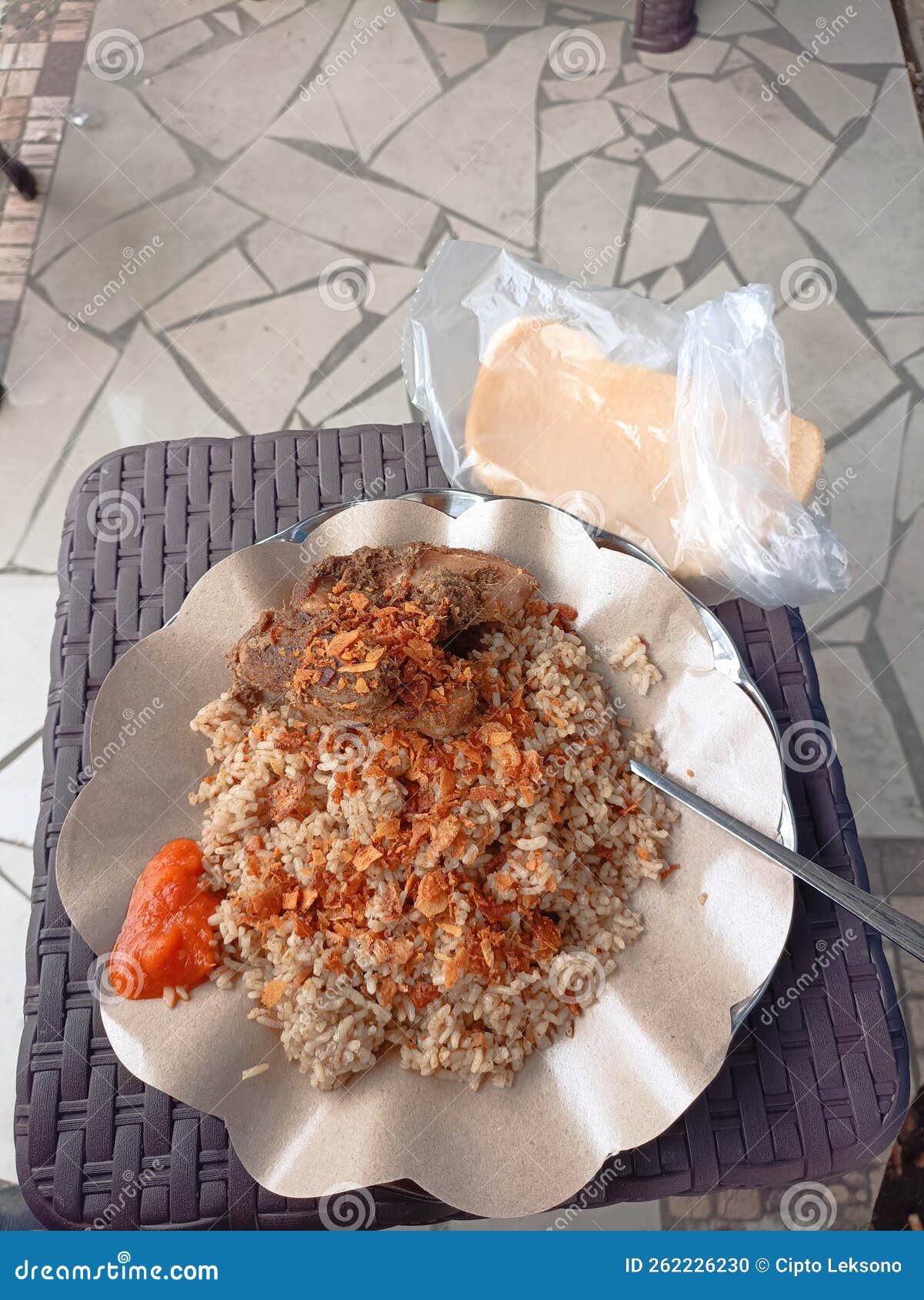 Indonesian Traditional Kebuli Rice Stock Photo - Image of traditional ...