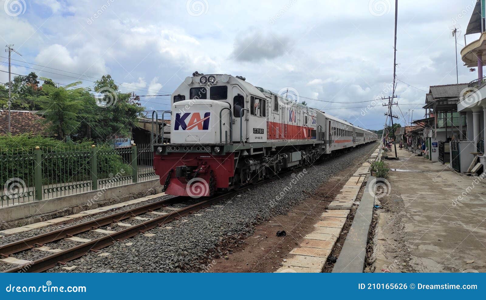 Indonesian Train Unic Commercial Editorial Image | CartoonDealer.com ...