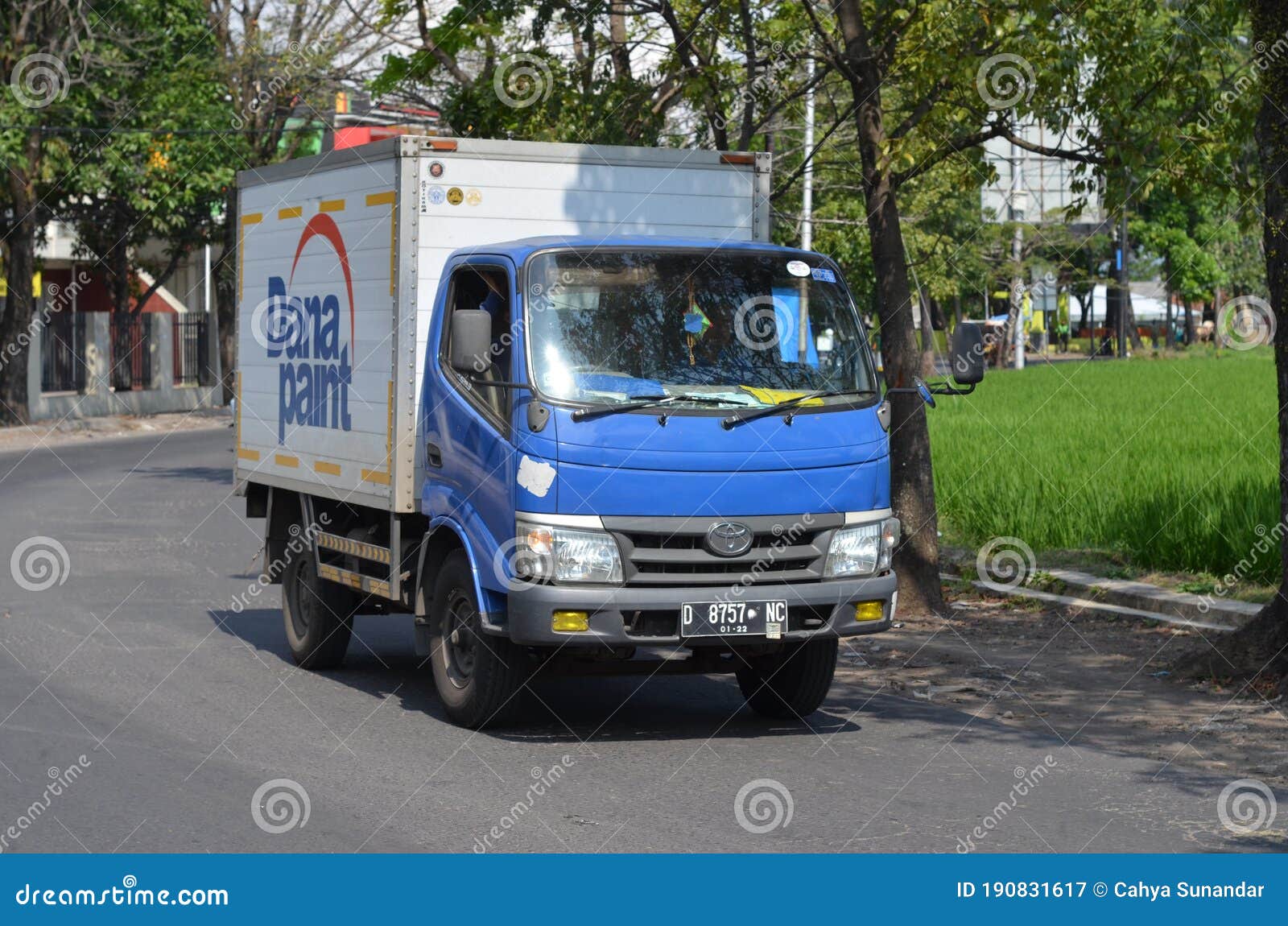 Indonesian Truck Logistic in the Road Editorial Photography - Image of ...