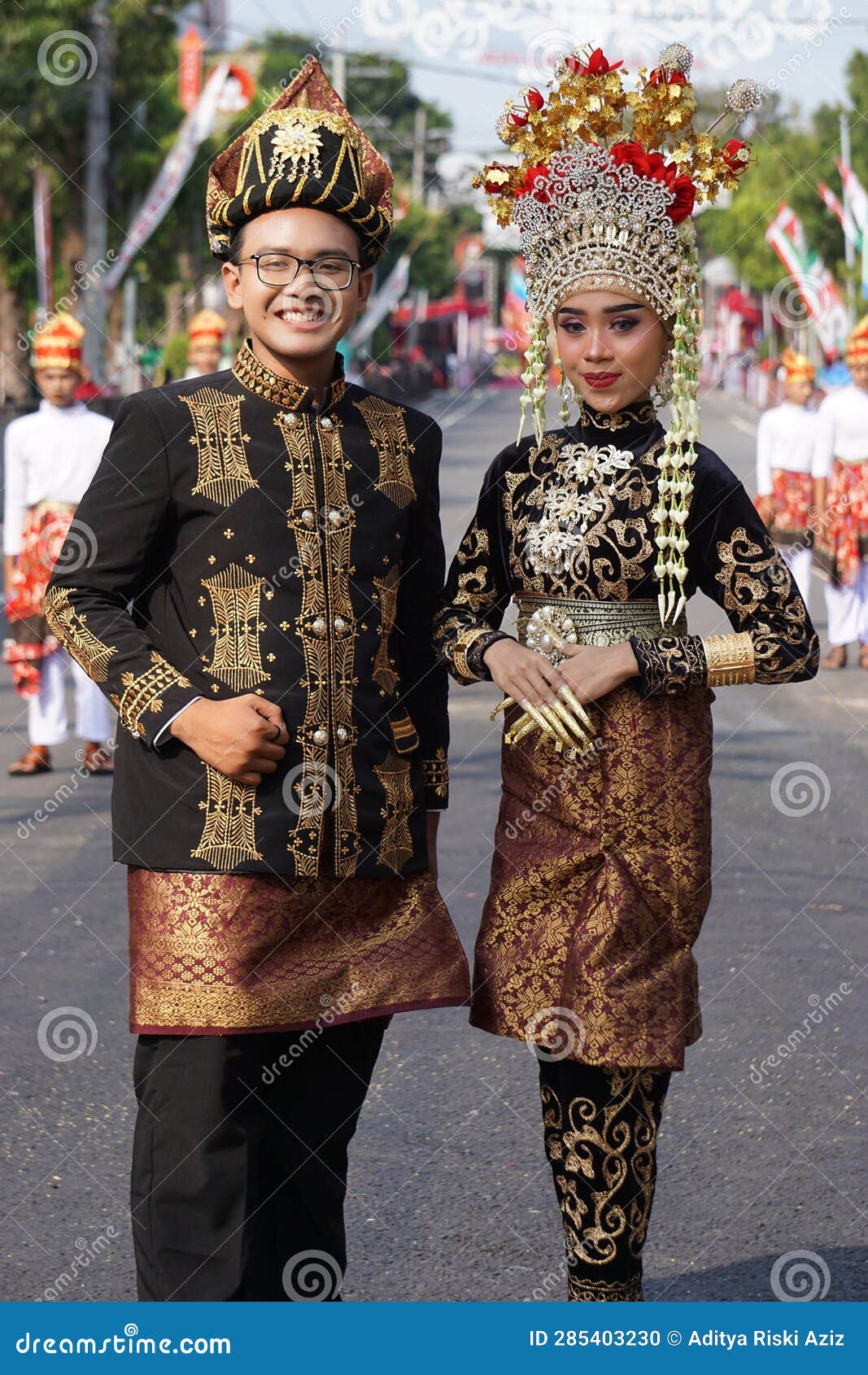 Indonesian with Wedding Costume from Aceh in Ben Carnival Editorial ...