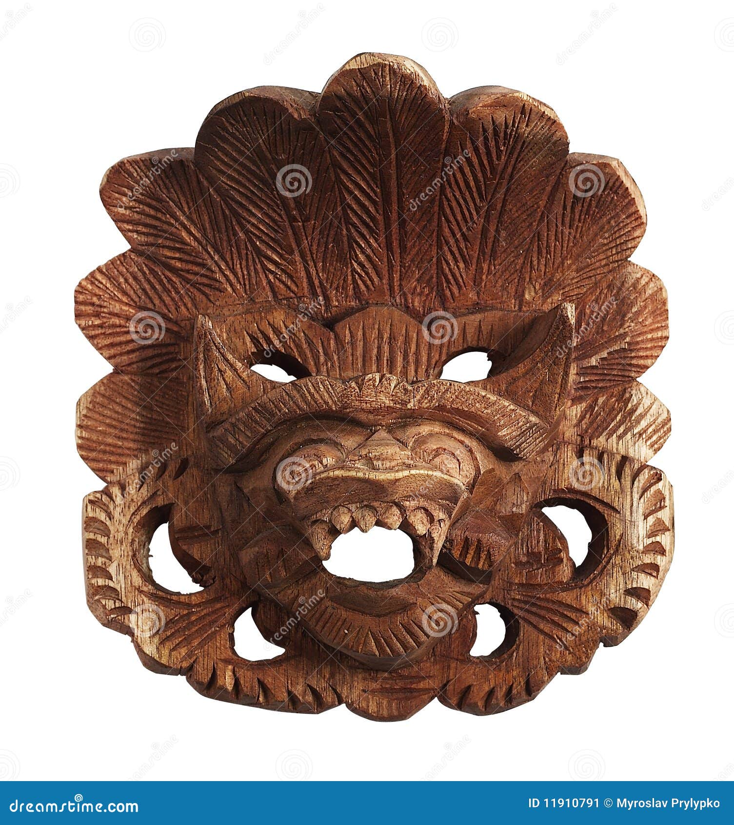 Indonesian wooden mask stock image. Image of deity, bali - 11910791