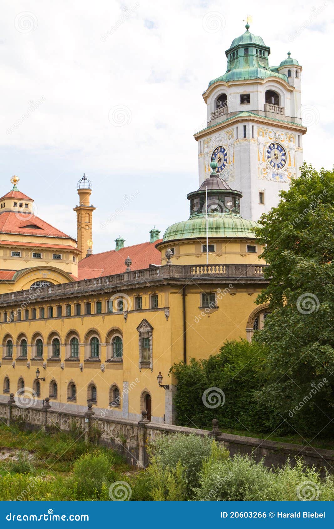 Indoor Bathing Pool in Munich, GER Stock Photo - Image of traditional ...