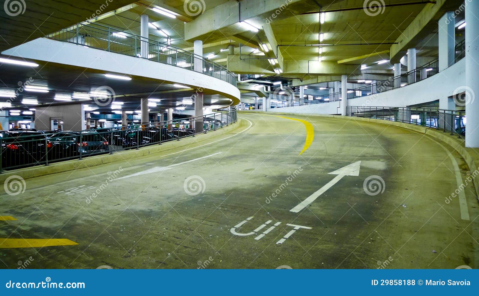 Indoor Car Park stock photo. Image of entry, building - 29858188