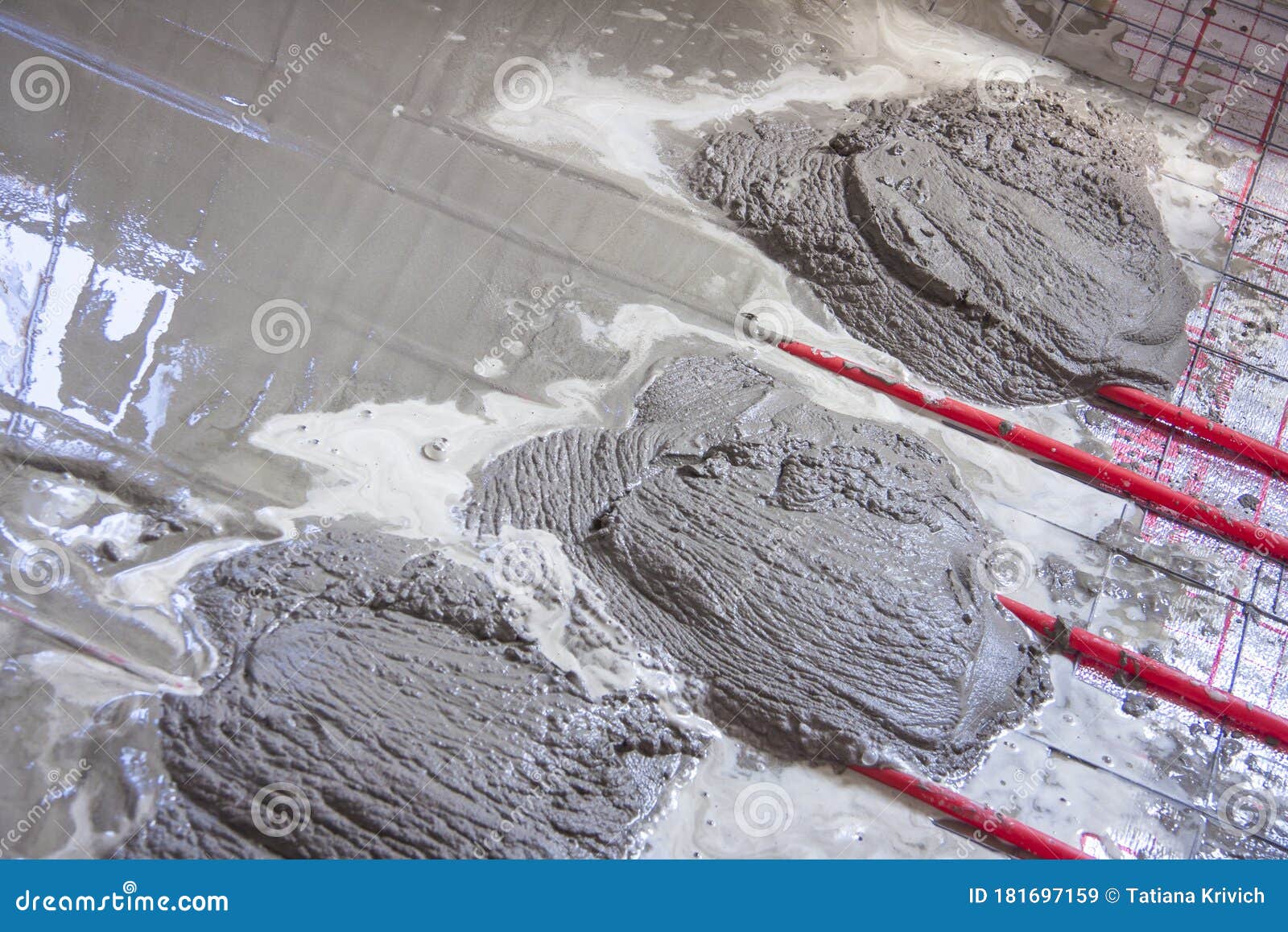 Indoor Construction Work. Repair of Premises. Technology for Installing ...