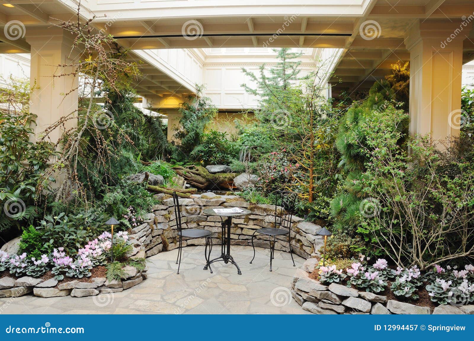 Indoor Garden Royalty Free Stock Photography - Image: 12994457