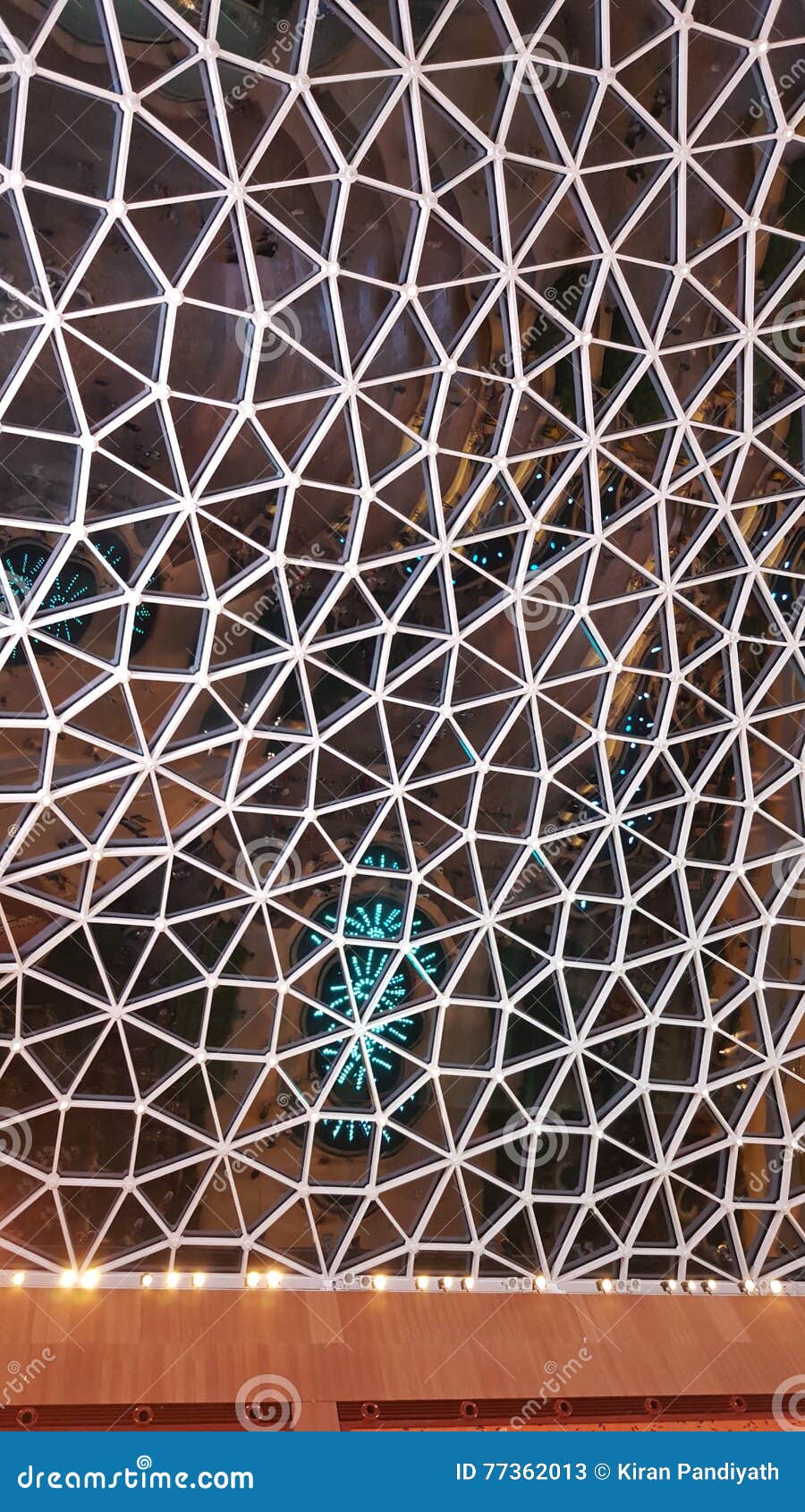 Indoor Glass Doom Reflections Stock Image - Image of design, indoor ...