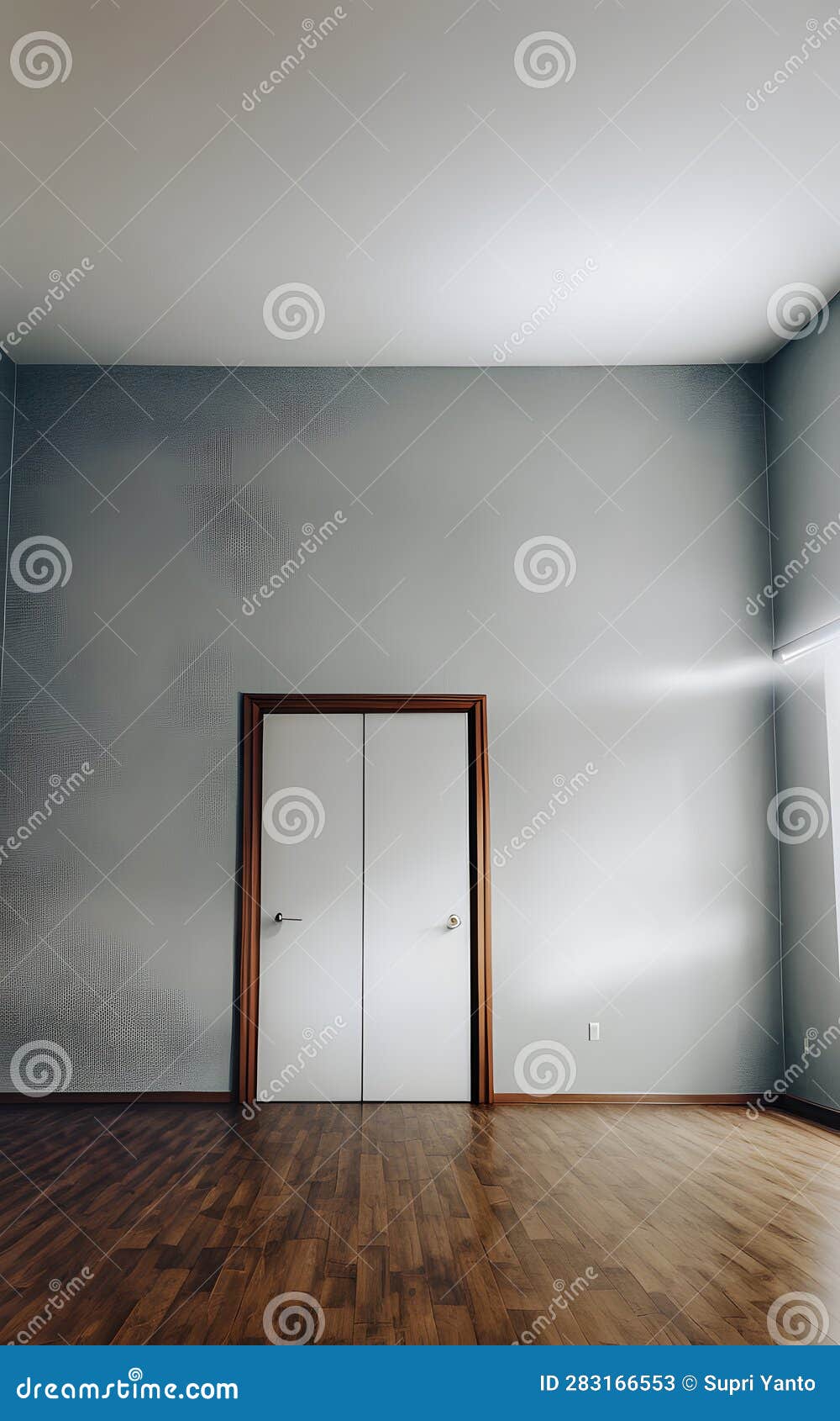 Indoor Interior Empty Space Room Background Stock Illustration ...
