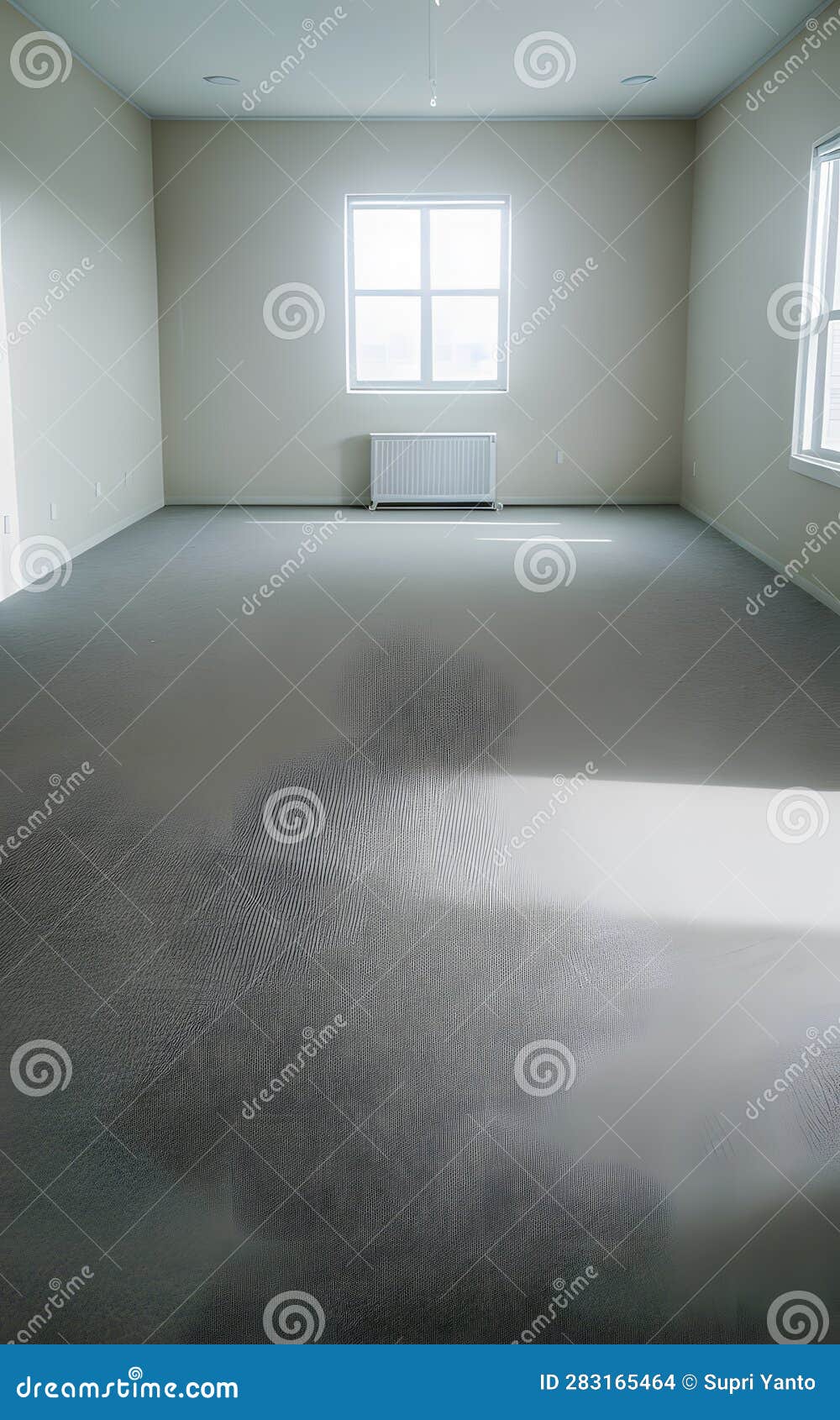 Indoor Interior Empty Space Room Background Stock Illustration ...