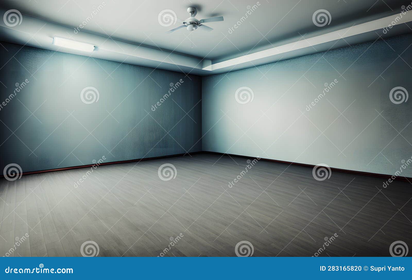 Indoor Interior Empty Space Room Background Stock Illustration ...