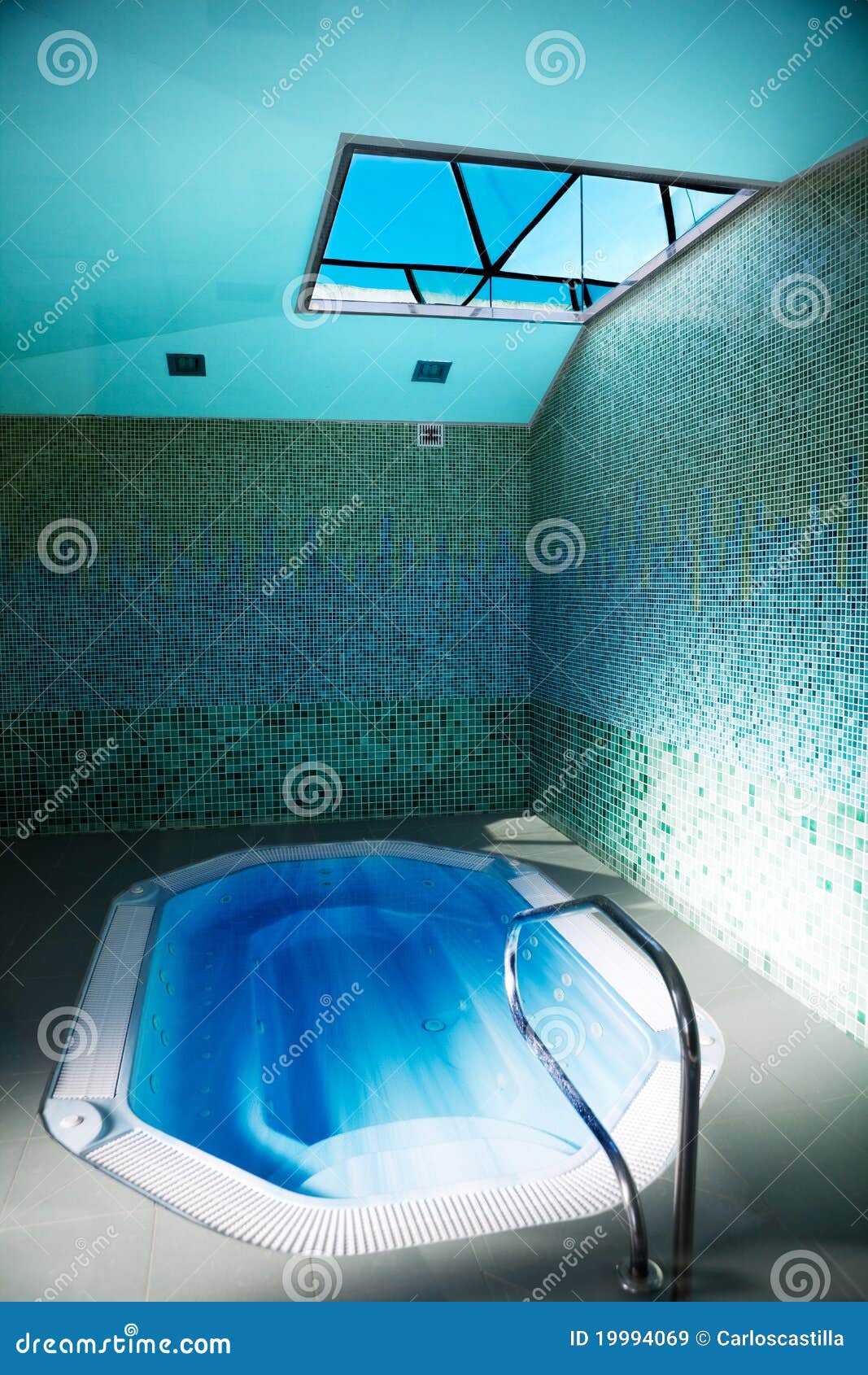 Indoor jacuzzi stock image. Image of leisure, decorative - 19994069