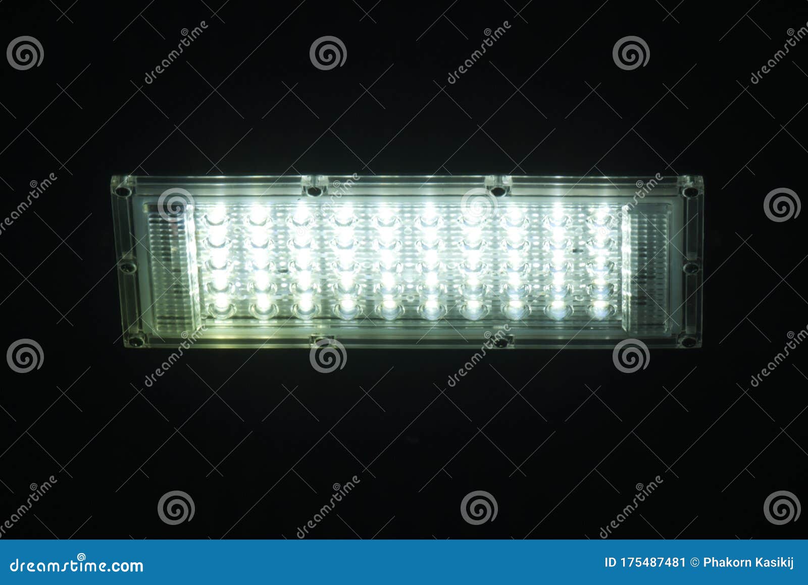 INdoor LED Panel Light, Lighting Technology. Stock Image - Image of ...