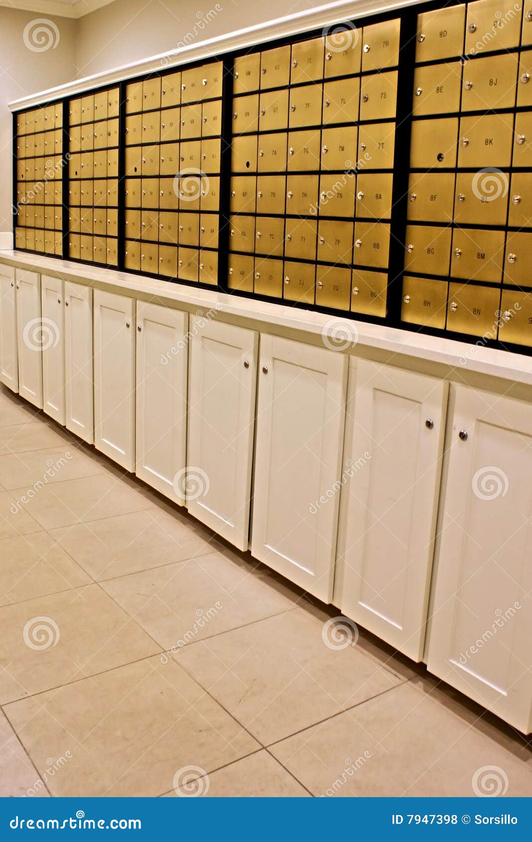 Indoor Mailboxes Picture. Image: 7947398