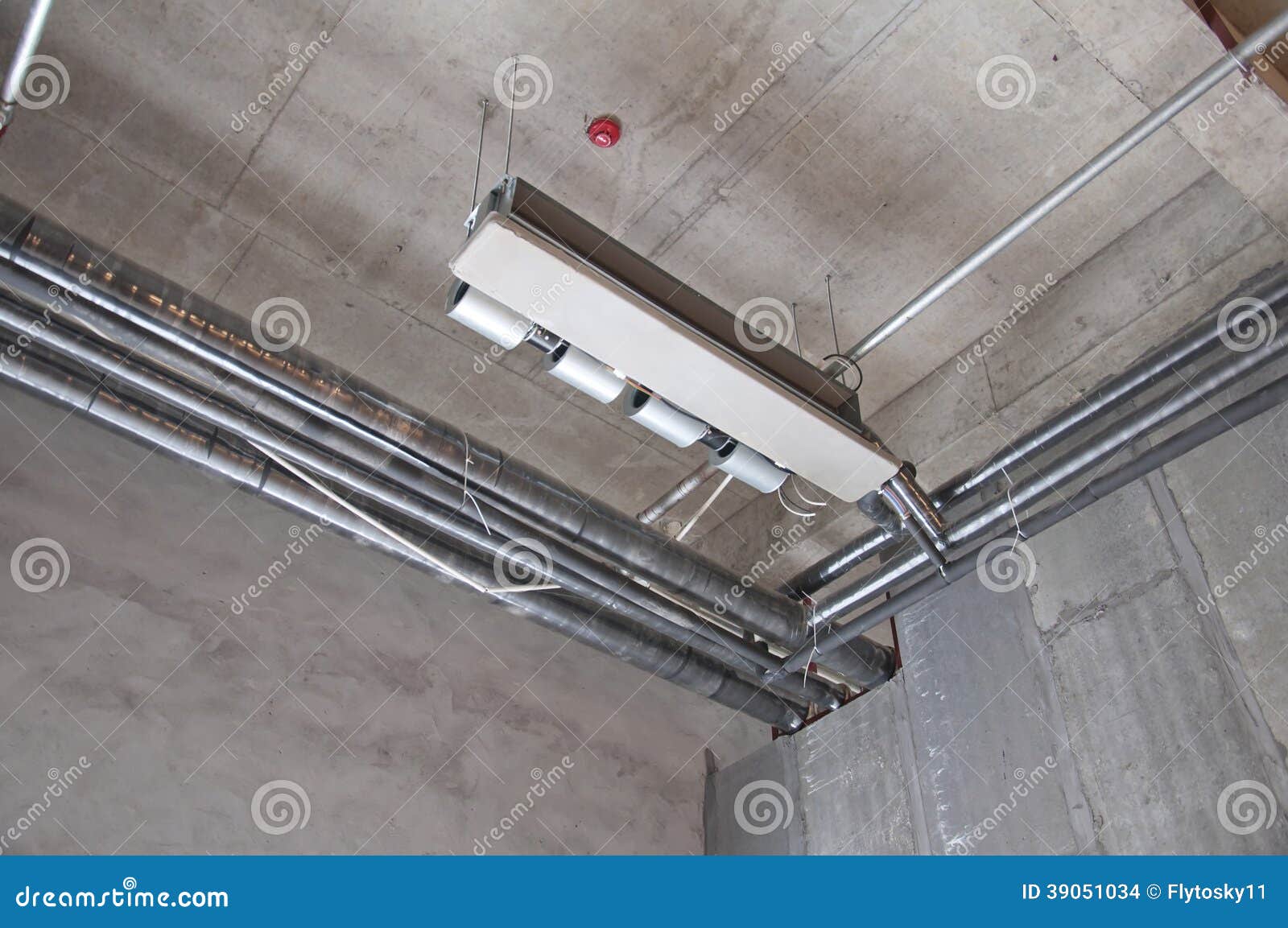 Indoor pipeline stock photo. Image of decoration, equipment - 39051034