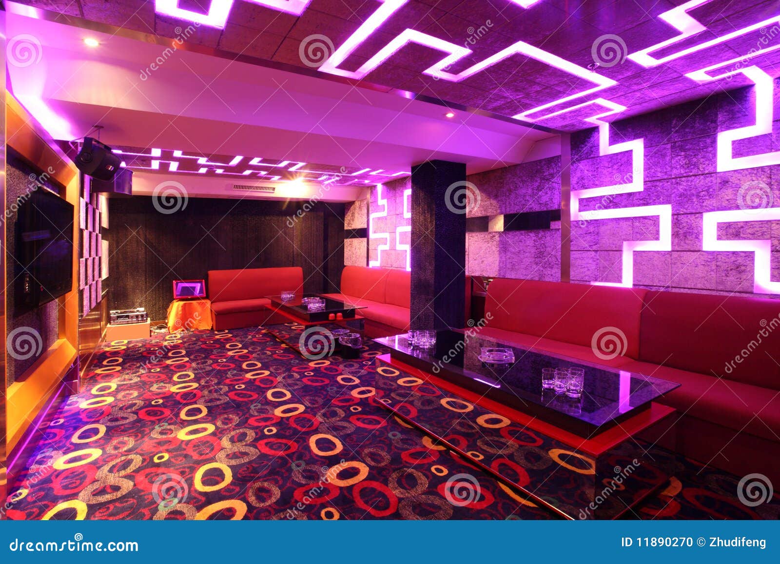 Indoor Places of Entertainment Stock Photo - Image of lighting ...