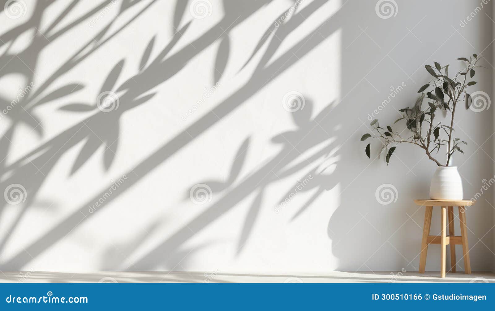 Indoor Plant Design, Window Shadow, Modern Nature Decor Generated by AI ...