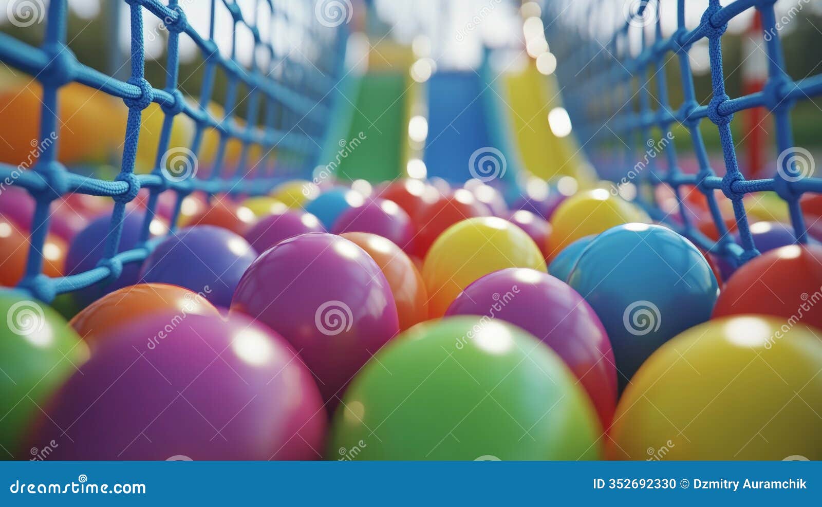 An Indoor Play Space for Kids, Equipped with a Plastic Structure that ...