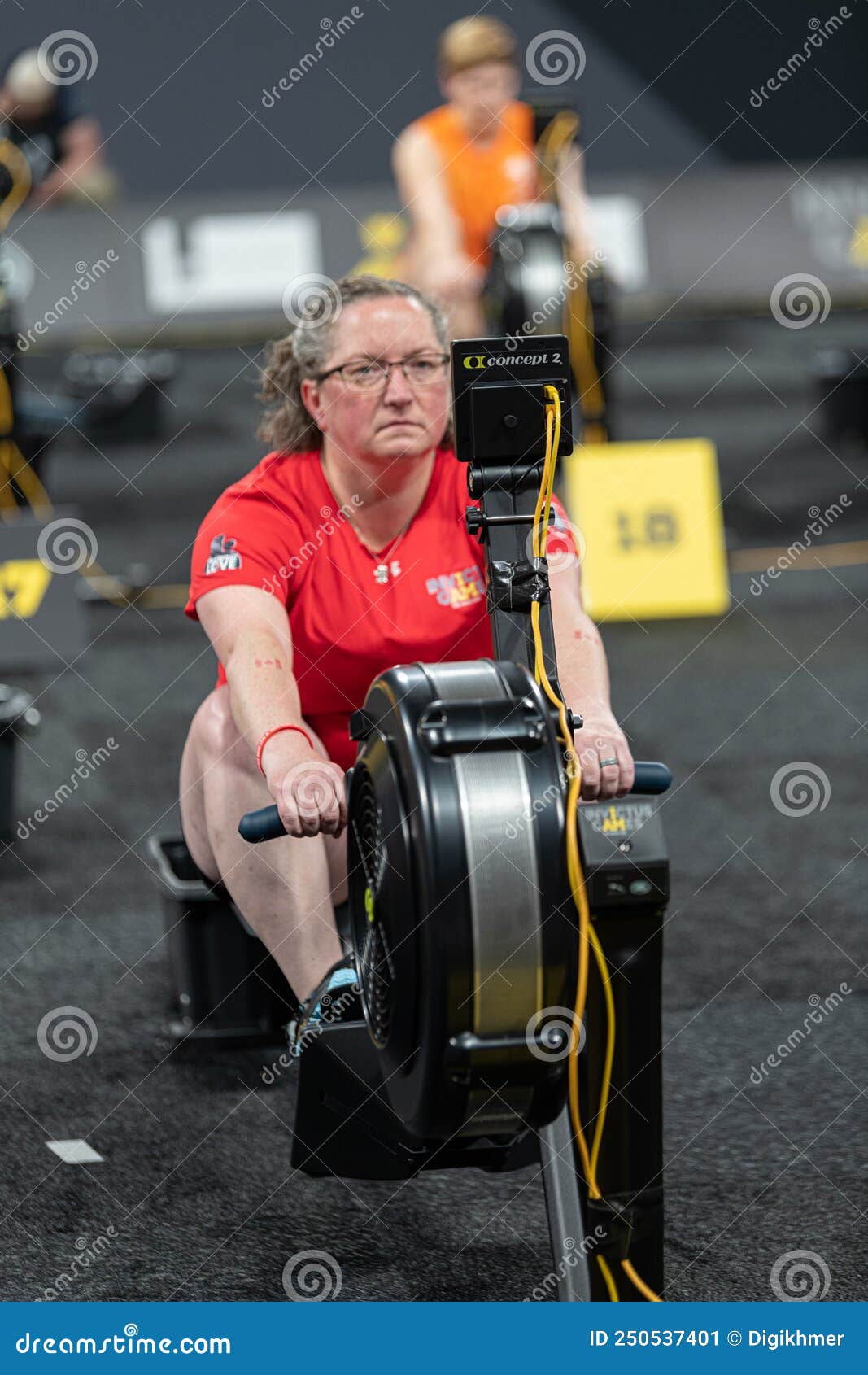 Indoor Rowing - Invictus Games in the Hague Editorial Photo - Image of ...