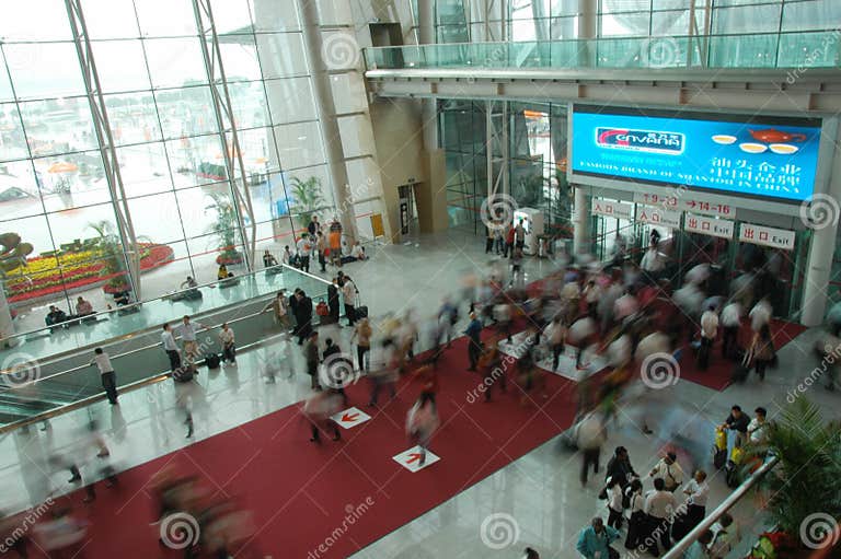 Indoor Scene of Canton Fair Complex Editorial Stock Image - Image of ...