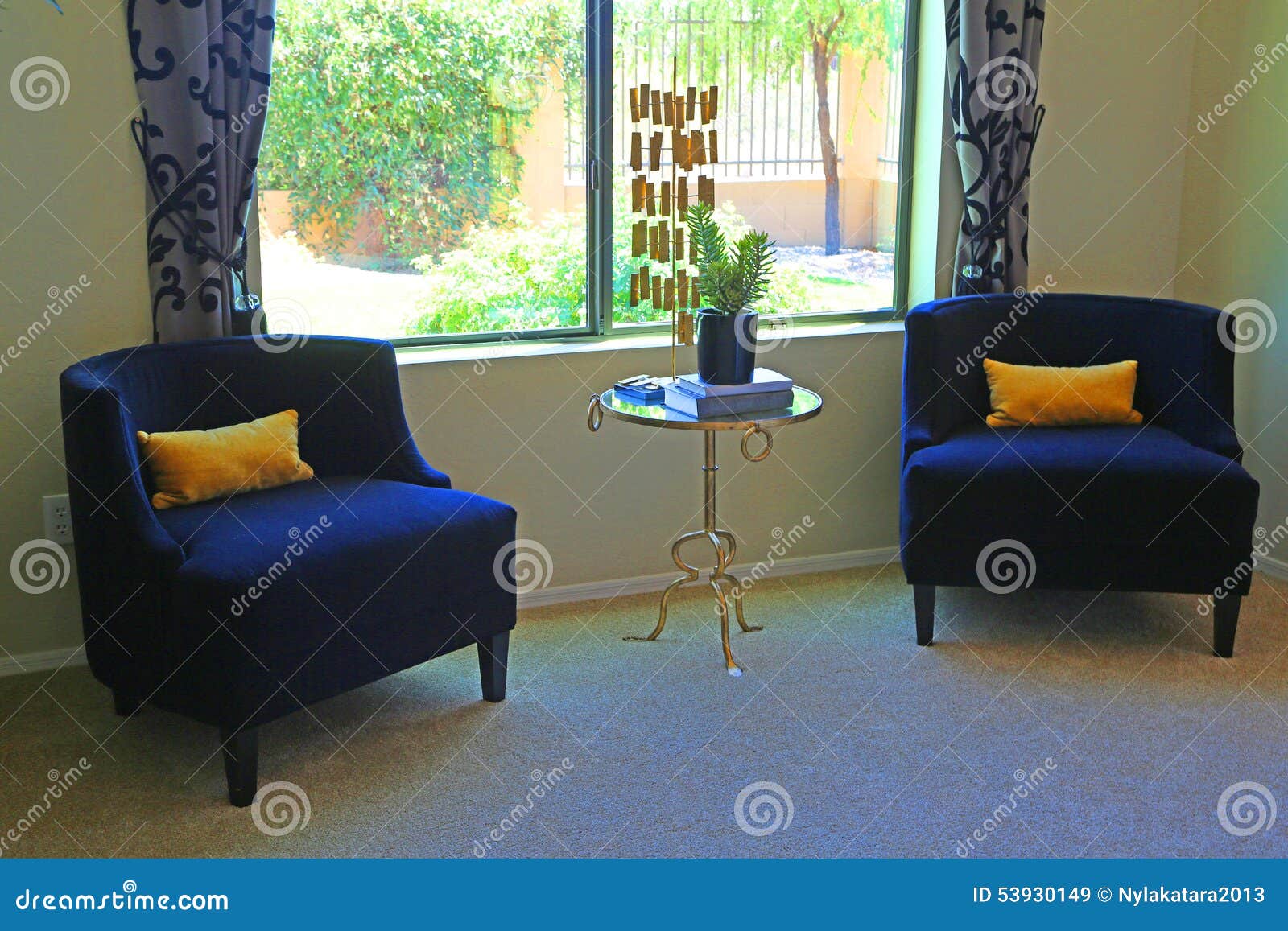 Indoor seating area stock image. Image of area, chair - 53930149