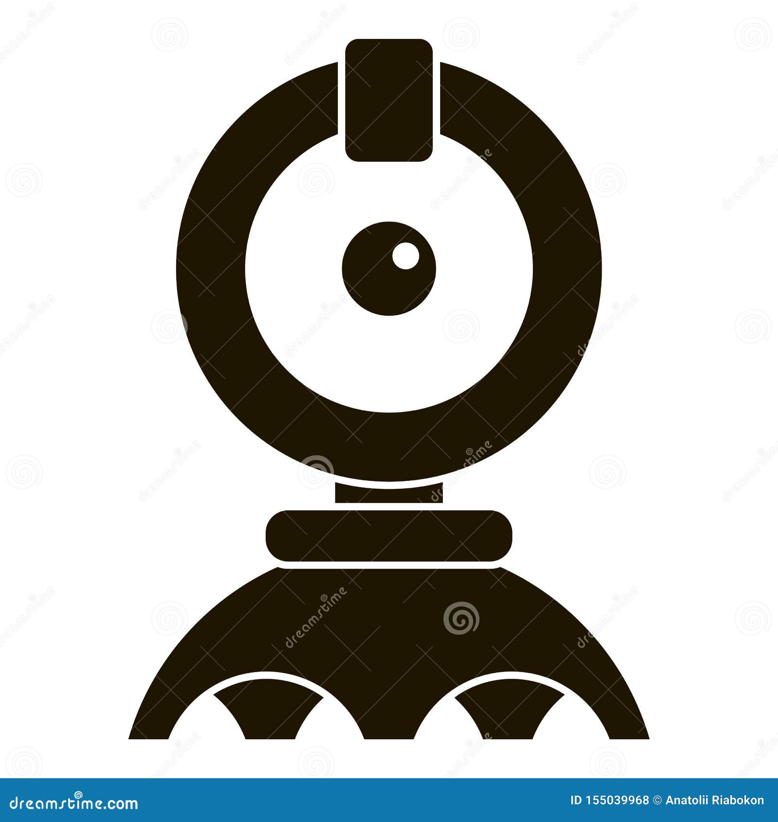Indoor Security Camera Icon, Simple Style Stock Vector - Illustration ...