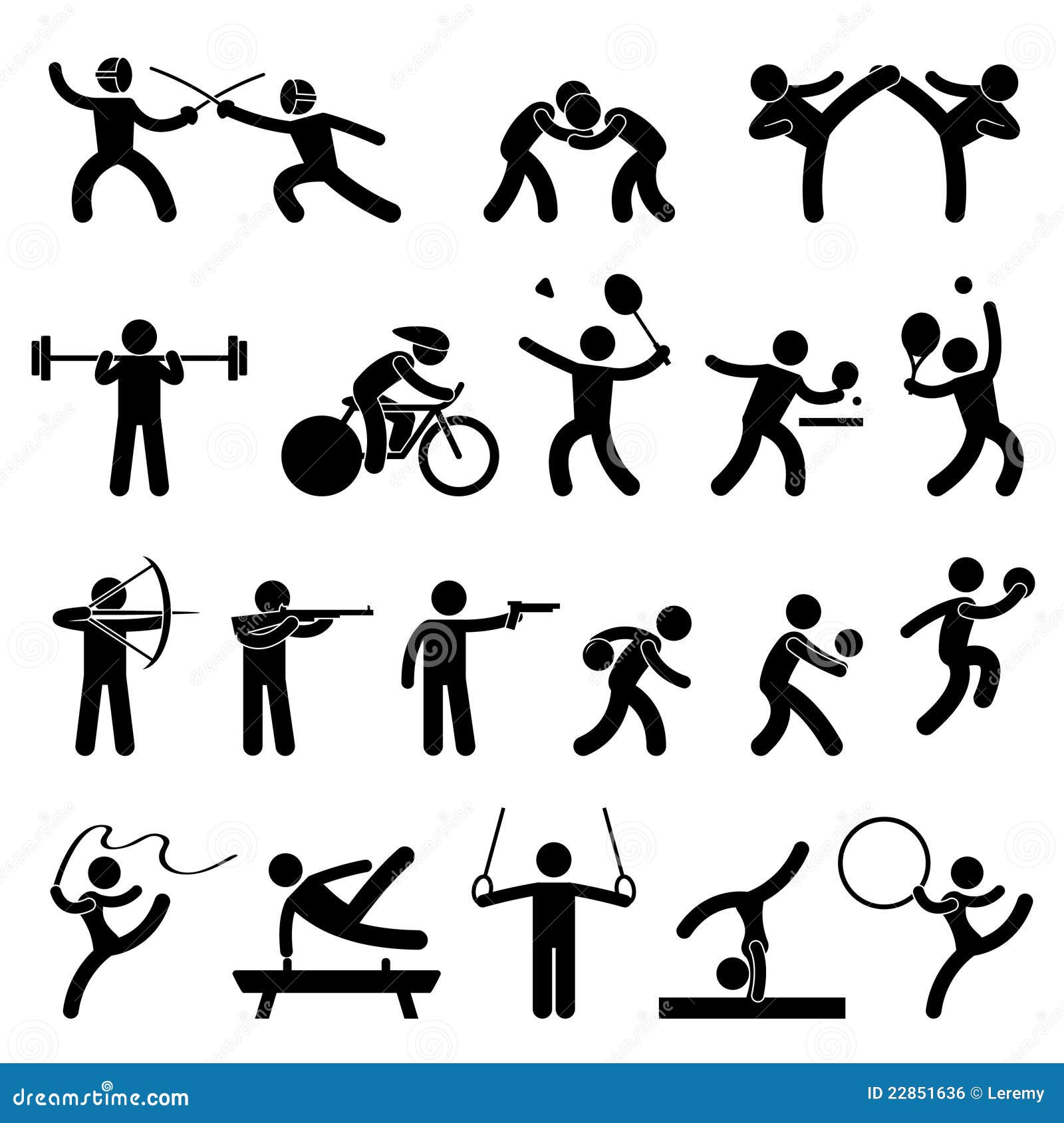 Indoor Sport Game Athletic Icon Stock Vector - Illustration of ...