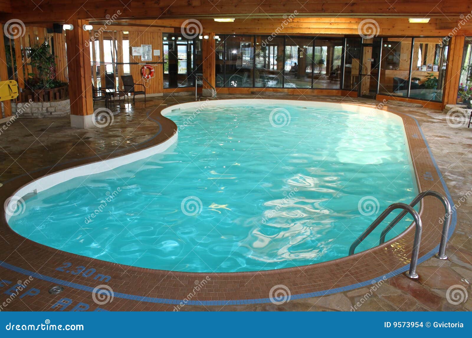 Indoor swimming pool stock photo. Image of travel, swim - 9573954