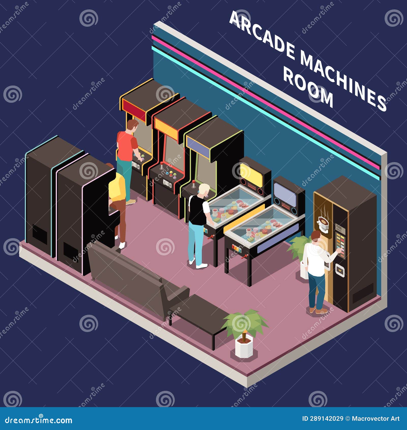 Indoor Table Games Concept stock vector. Illustration of isometric ...