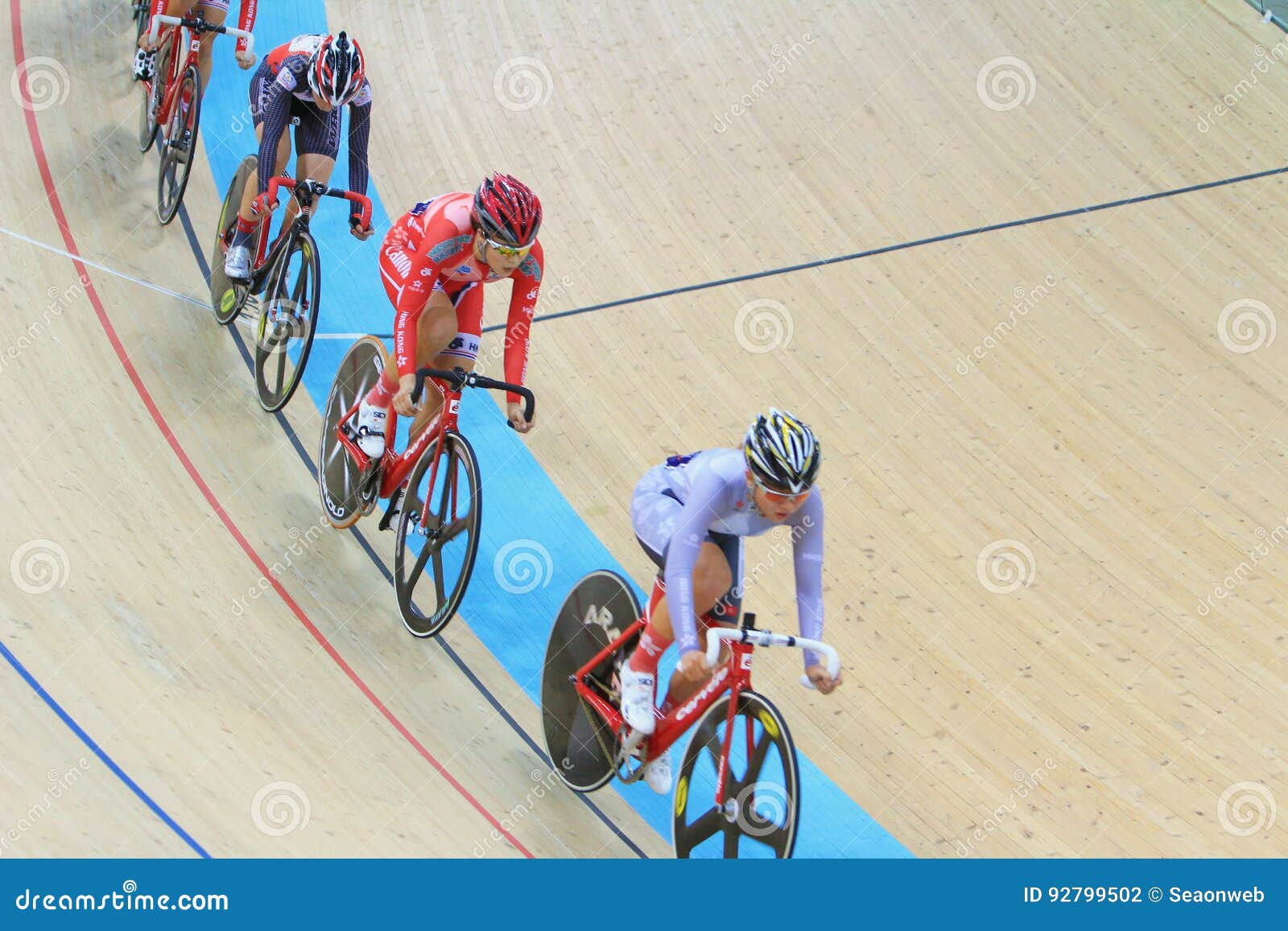 Indoor track cycling editorial photography. Image of indoor - 92799502