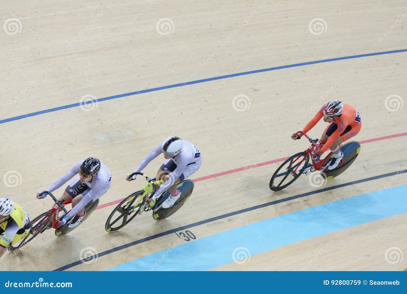 Indoor track cycling editorial stock image. Image of colorful - 92800759