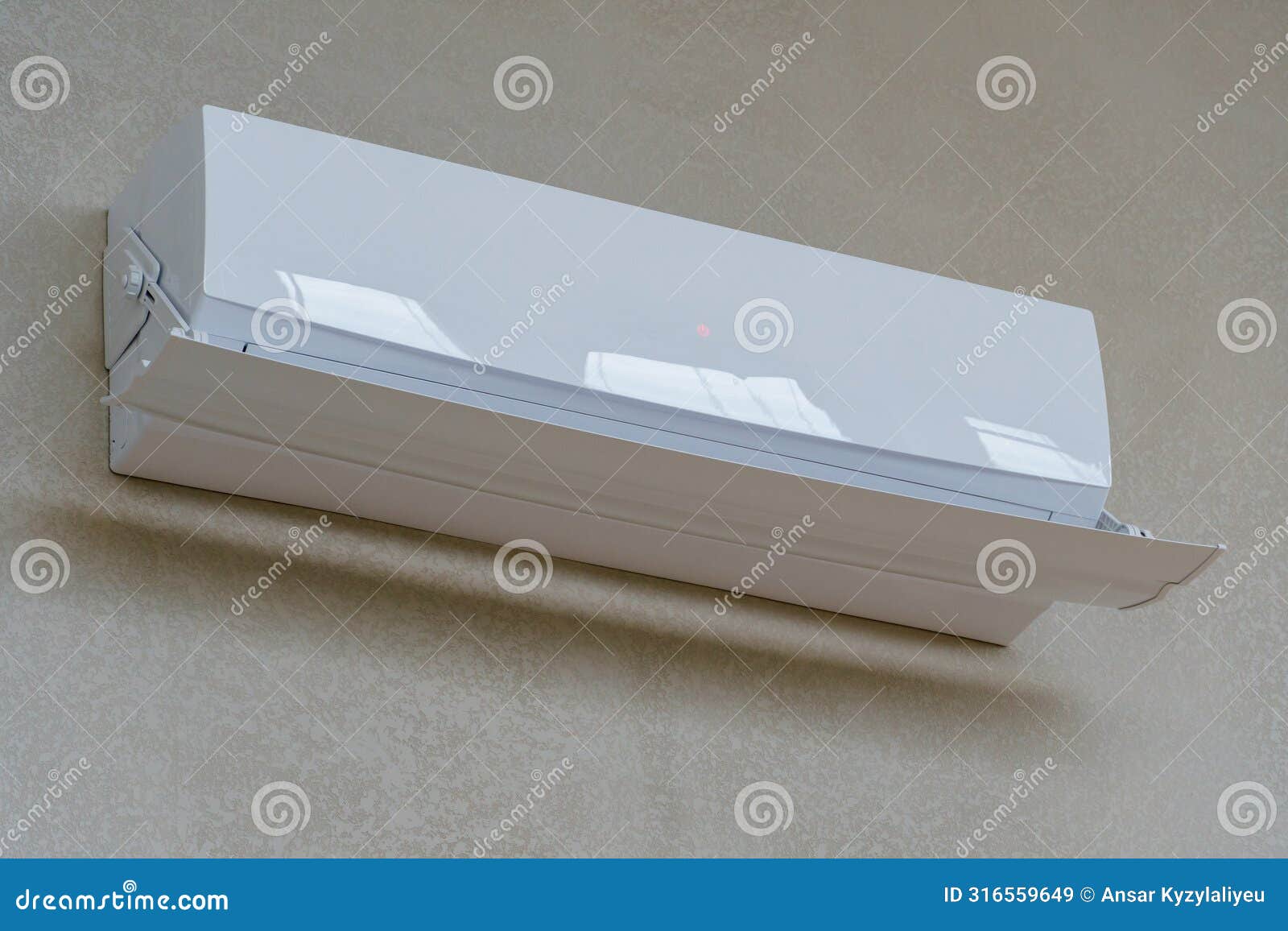 The Indoor Unit of the Air Conditioner. Indoor Air Conditioning System ...